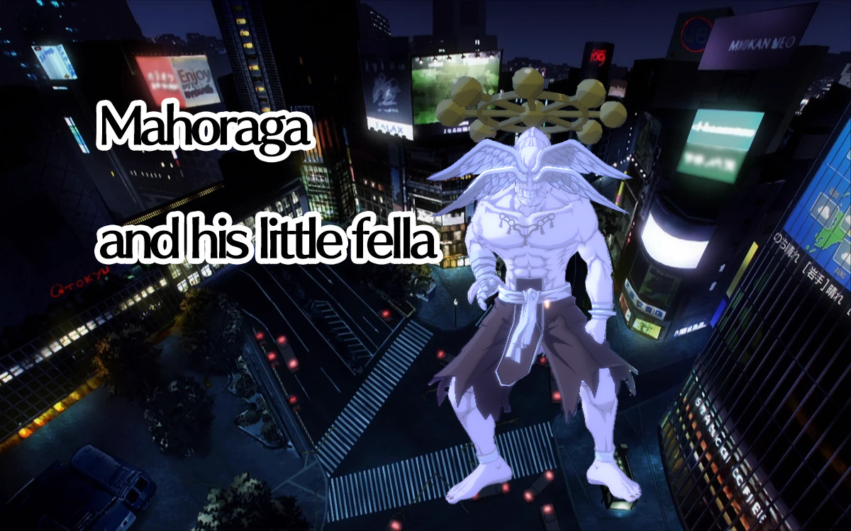 (Manga Spoilers) Mahoraga and his little fella Mod for Jujutsu Kaisen ...