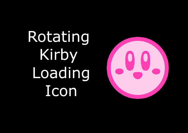 Rotating kirby loading icon Mod for Super Smash Bros. Ultimate | SSBU Mods