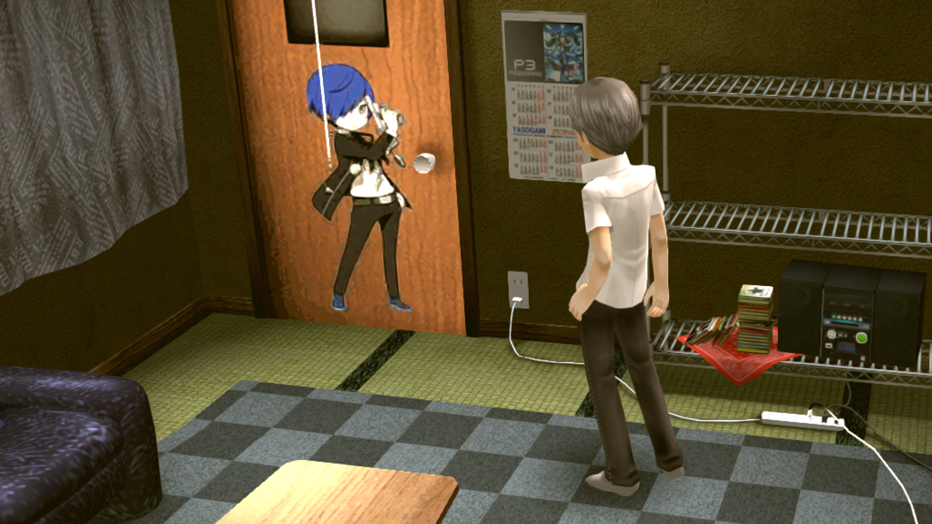 PQ2 Door-Kun Mod for Persona 4 Golden PC (64 Bit) | P4G64 Mods