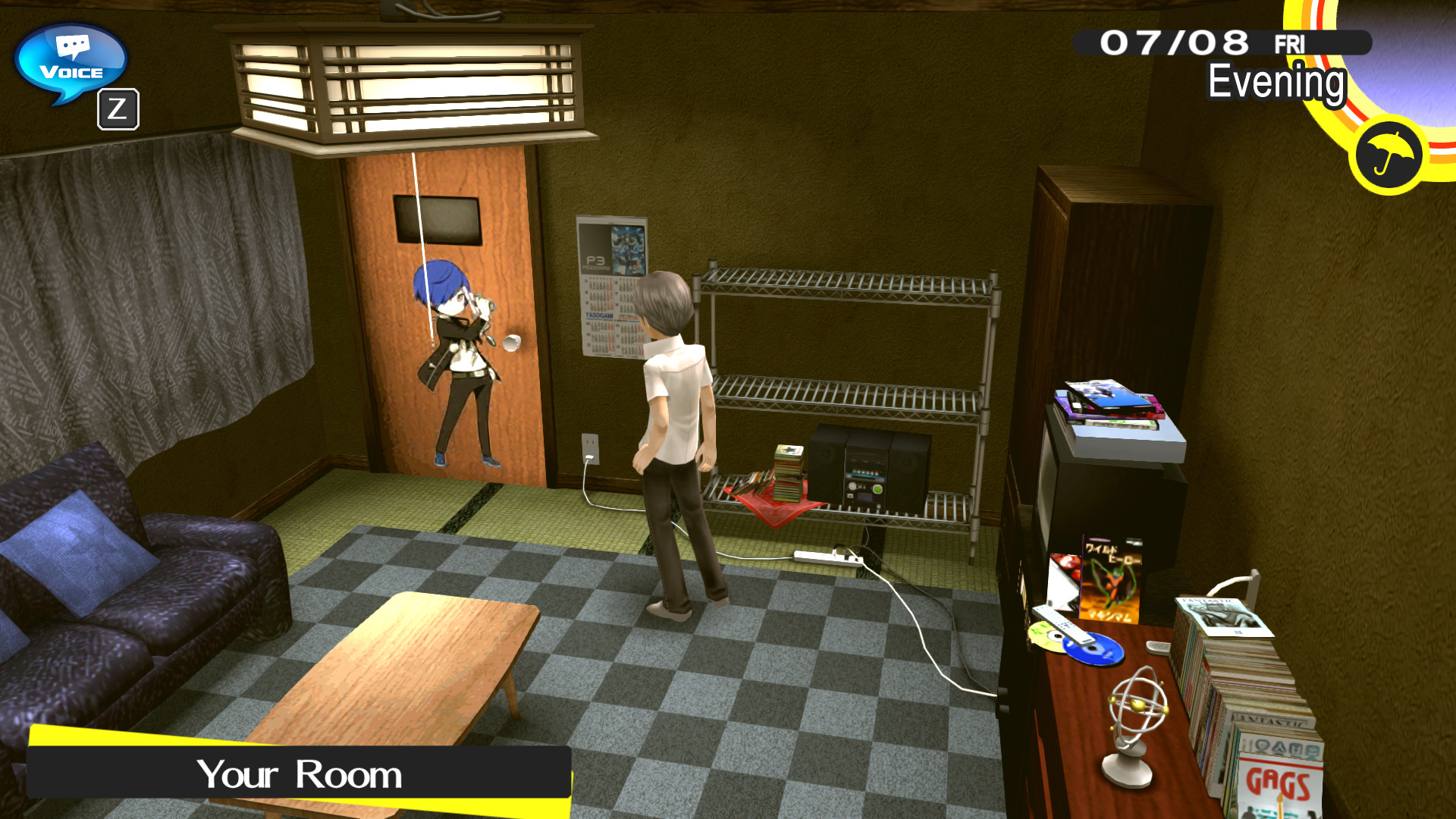 PQ2 Door-Kun Mod for Persona 4 Golden PC (64 Bit) | P4G64 Mods