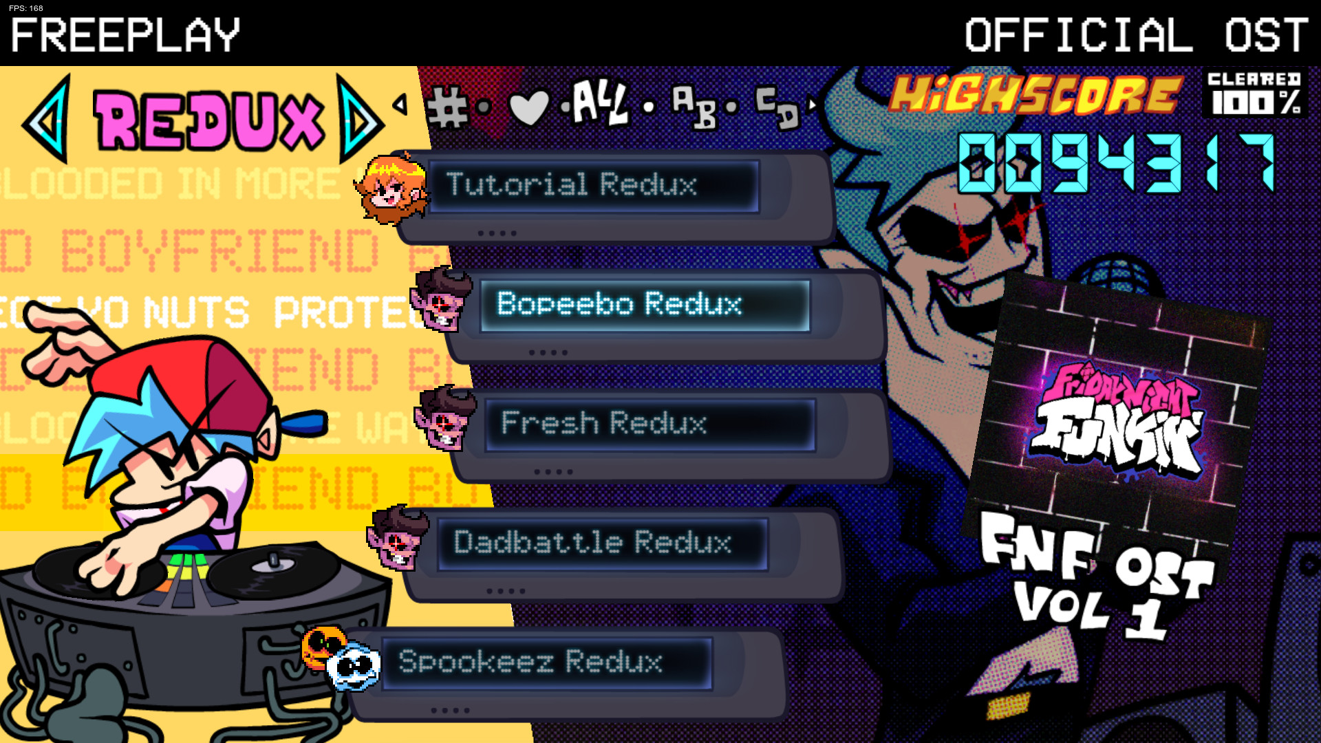 Redux in V-slice [WEEK 1!] Mod for Friday Night Funkin' | FNF Mods