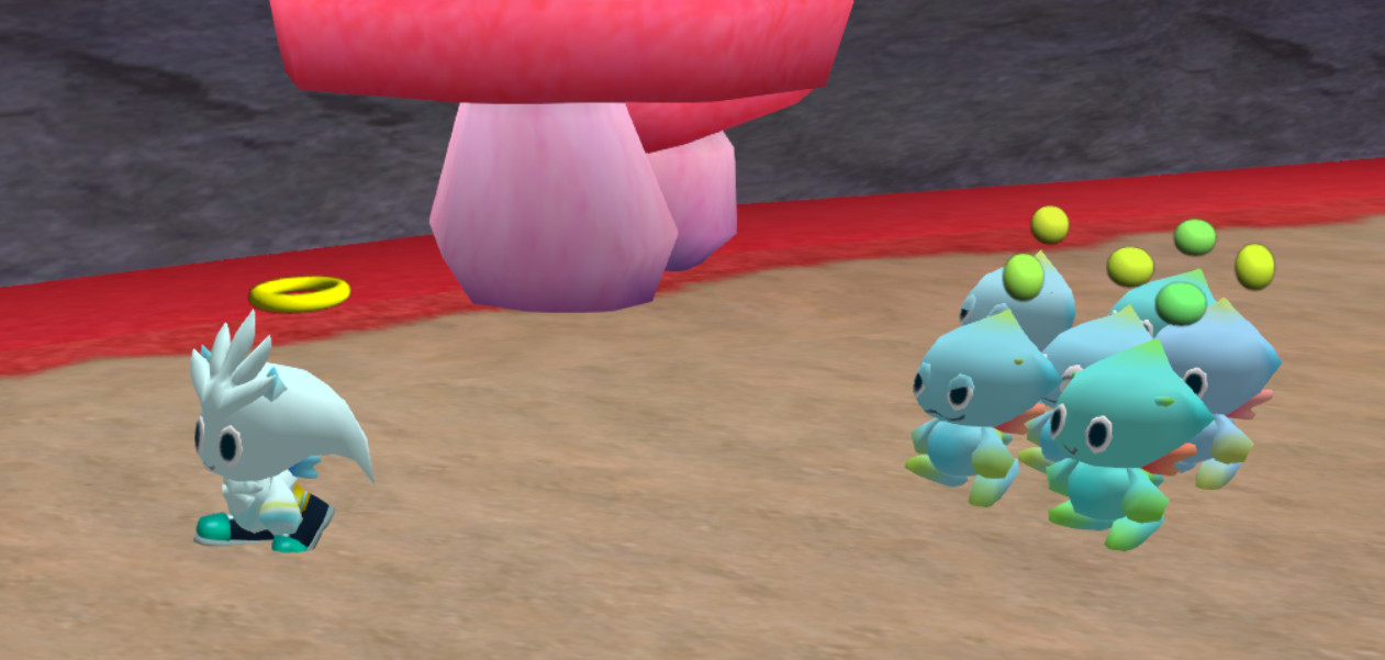 Blaze and Silver Character Chao for Chao World Mod for Sonic Adventure ...