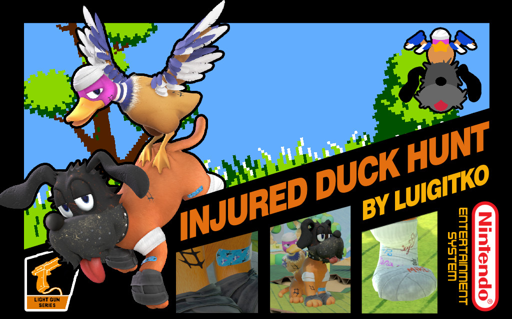 Injured Duck Hunt Mod for Super Smash Bros. Ultimate | SSBU Mods