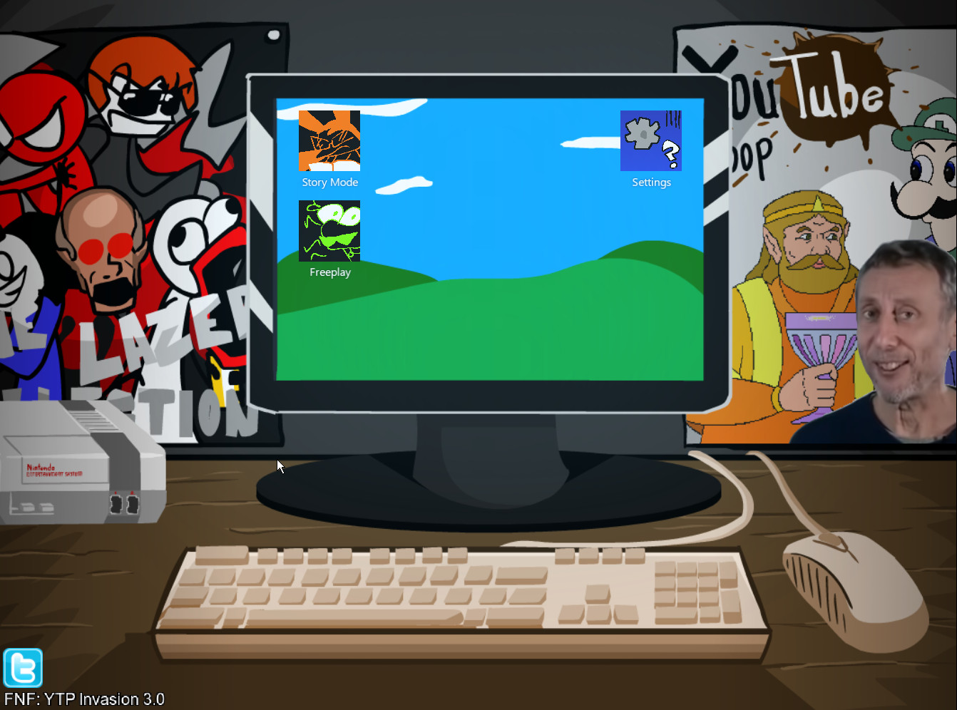 Friday Night Funkin': YTP Invasion V3 (Hotfix!) Mod for Friday Night ...