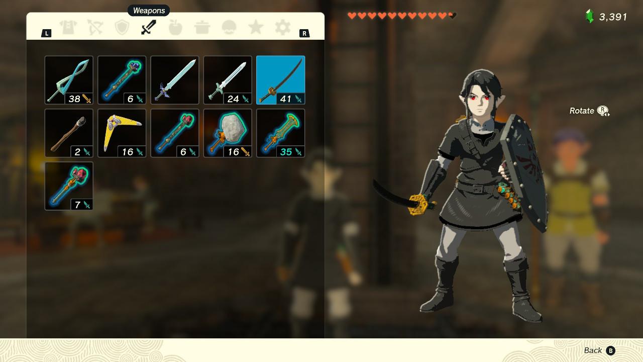 Gothic Link Mod for The Legend of Zelda: Tears of the Kingdom | TOTK Mods