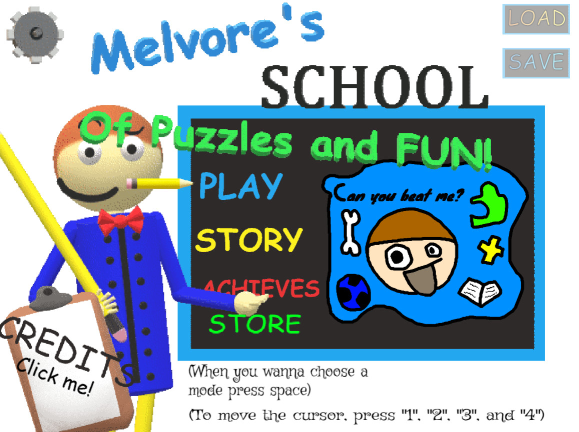 Melvore’s School of Puzzles and FUN! Mod for Baldi's Basics | Baldi Mods