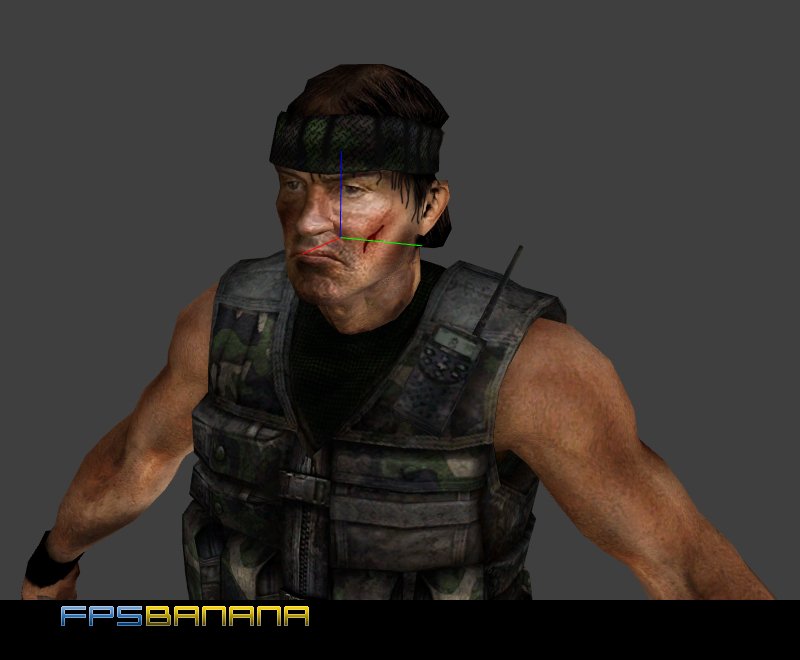 Rambo Skins Mod for Counter-Strike: Source | CS:S Mods
