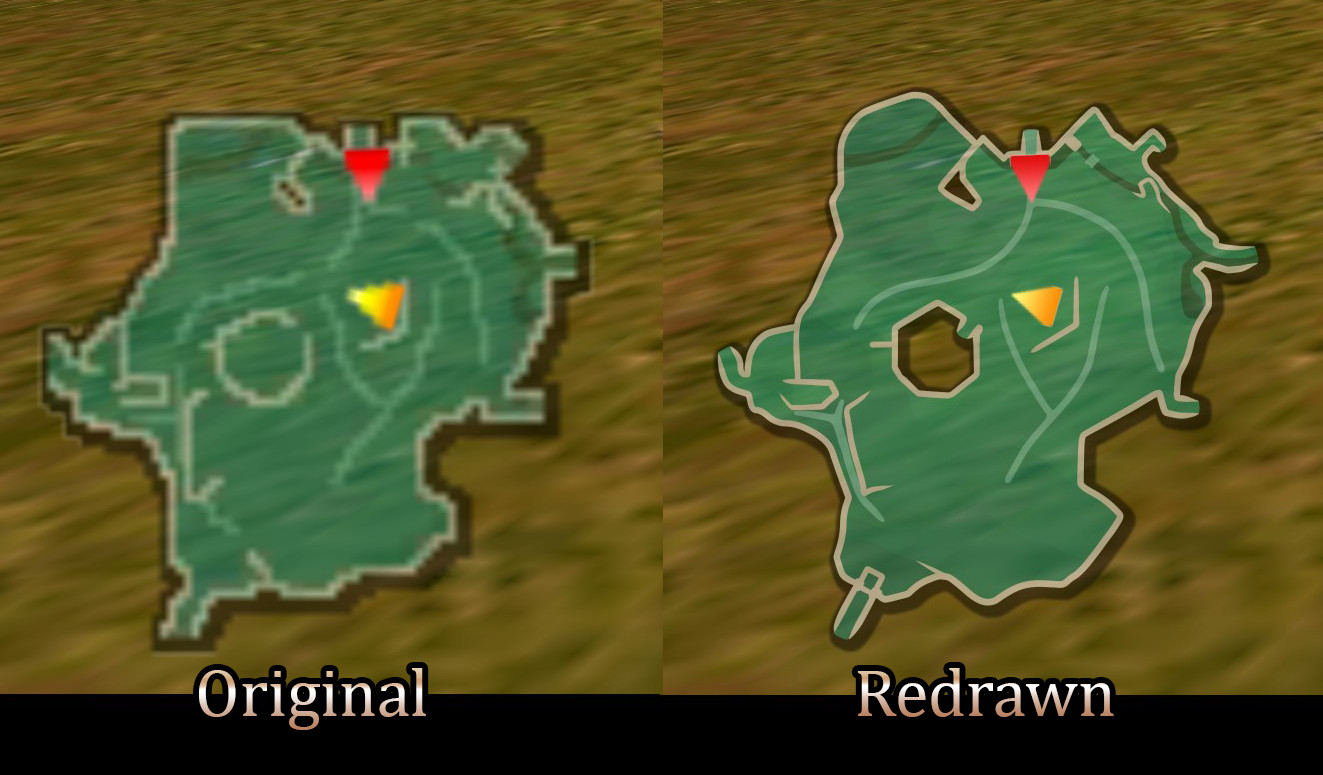 Redrawn HD Minimaps Mod for The Legend of Zelda: Ocarina of Time 3D ...