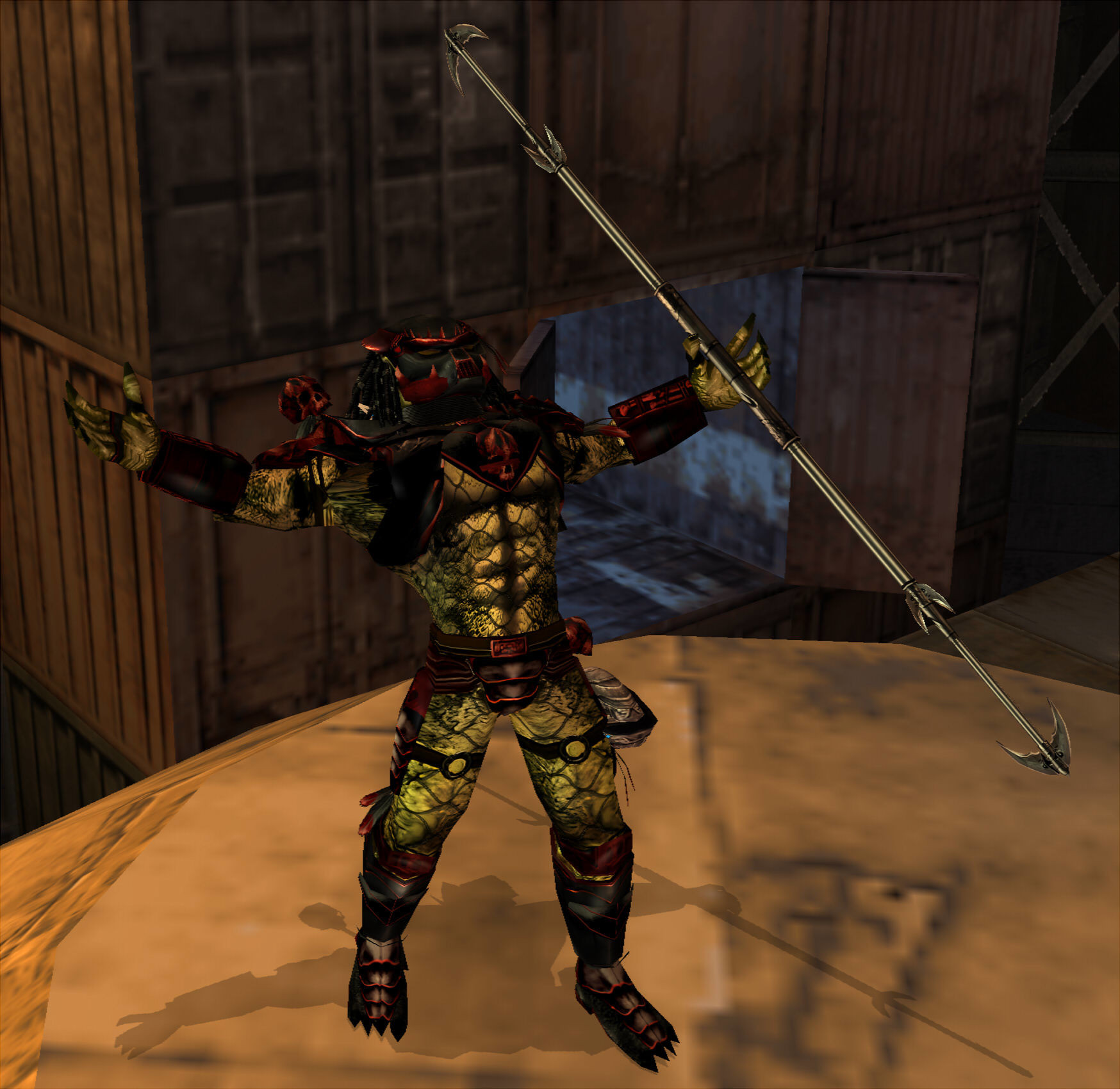 Black/Red Ritual Armor Mod for Predator: Concrete Jungle | P:CJ Mods