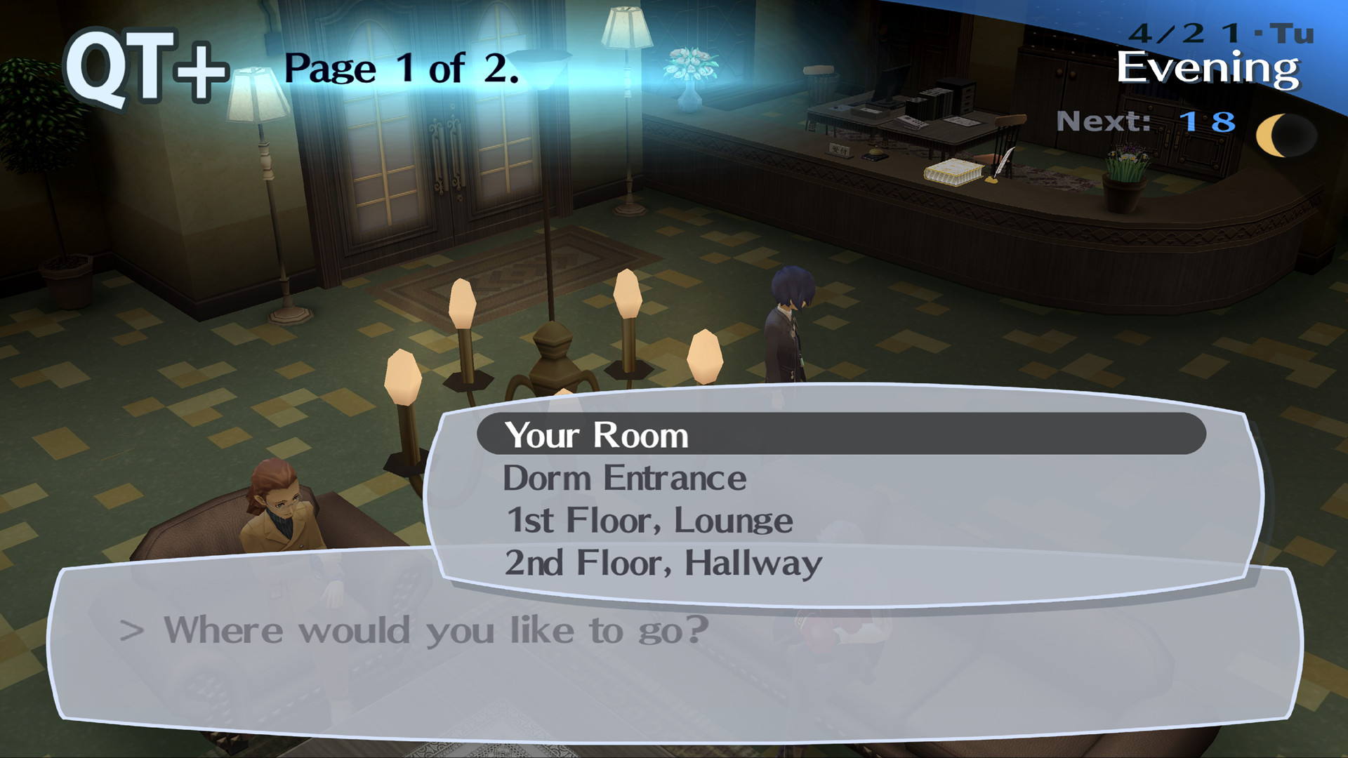 Quick Travel+ Mod for Persona 3 FES | P3FES Mods