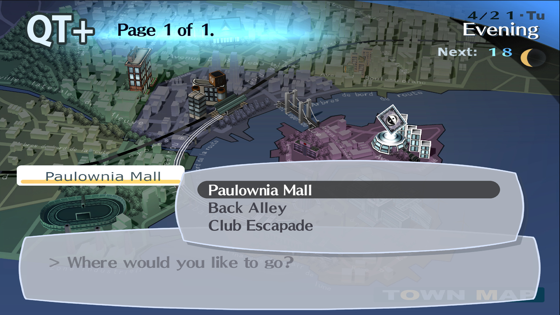 Quick Travel+ Mod for Persona 3 FES | P3FES Mods