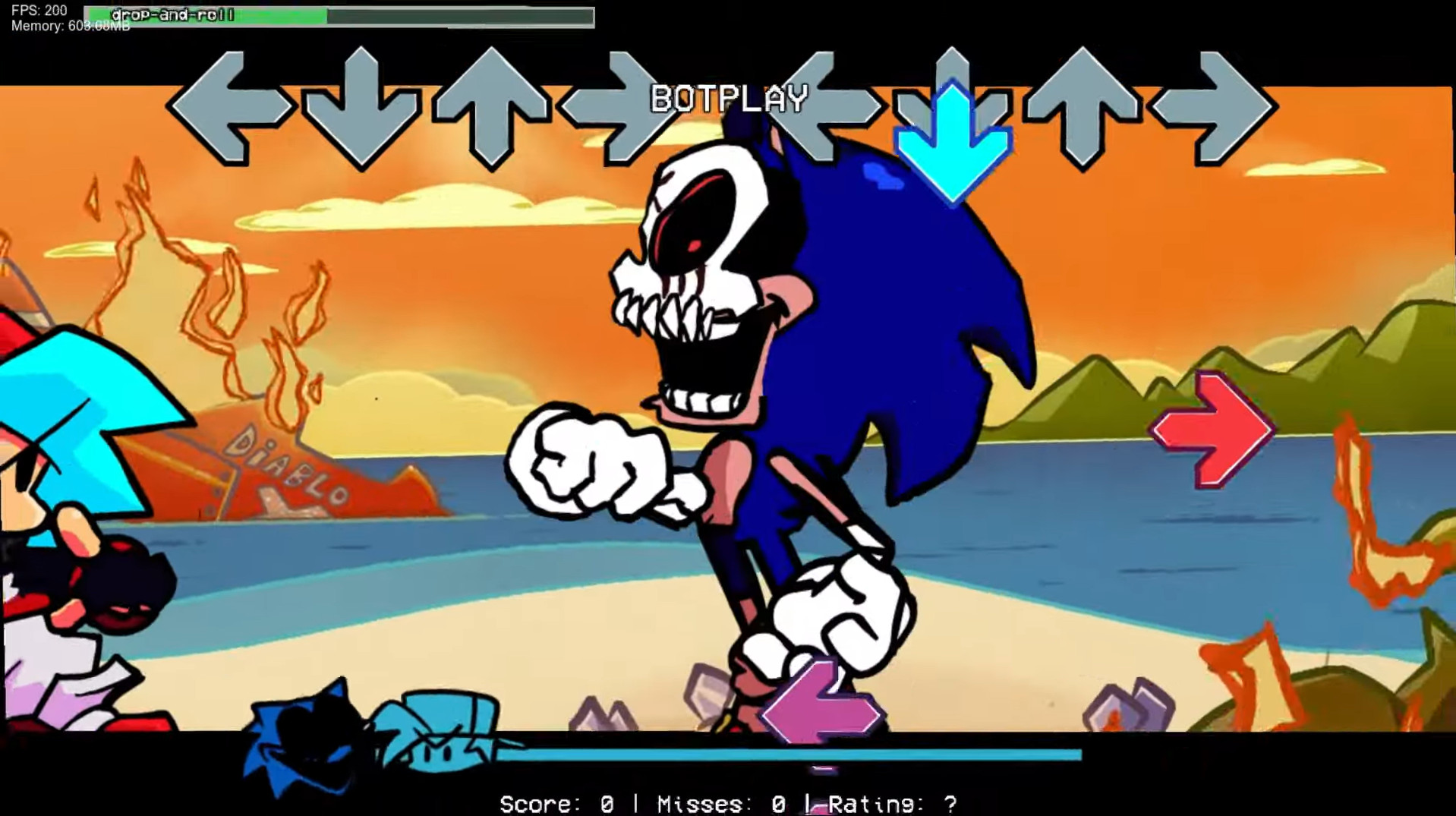 Drop and Roll High Effort Mod for Friday Night Funkin' | FNF Mods