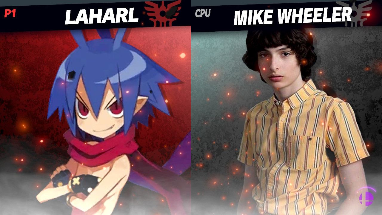 Laharl over Hero c00 UI and Voice only Mod for Super Smash Bros ...