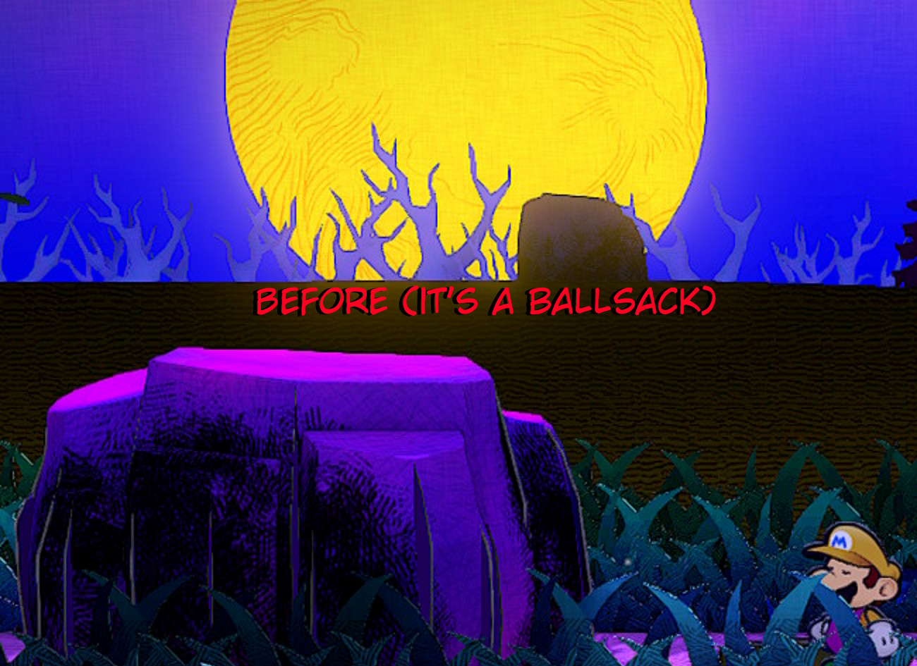 Moon no longer a wrinkly ballsack Mod for Paper Mario: The Thousand ...