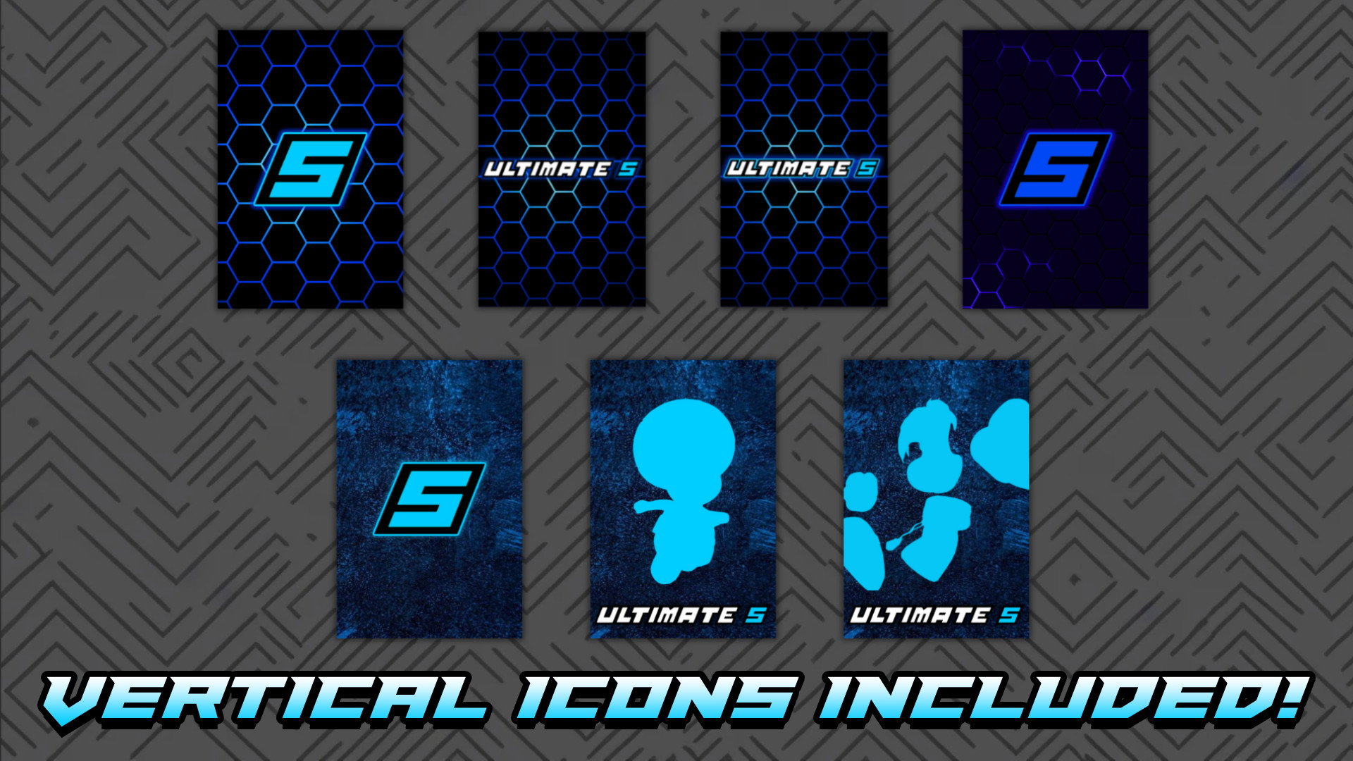 Ultimate S Homescreen Icons (+ Vertical Icons) Mod for Super Smash Bros ...