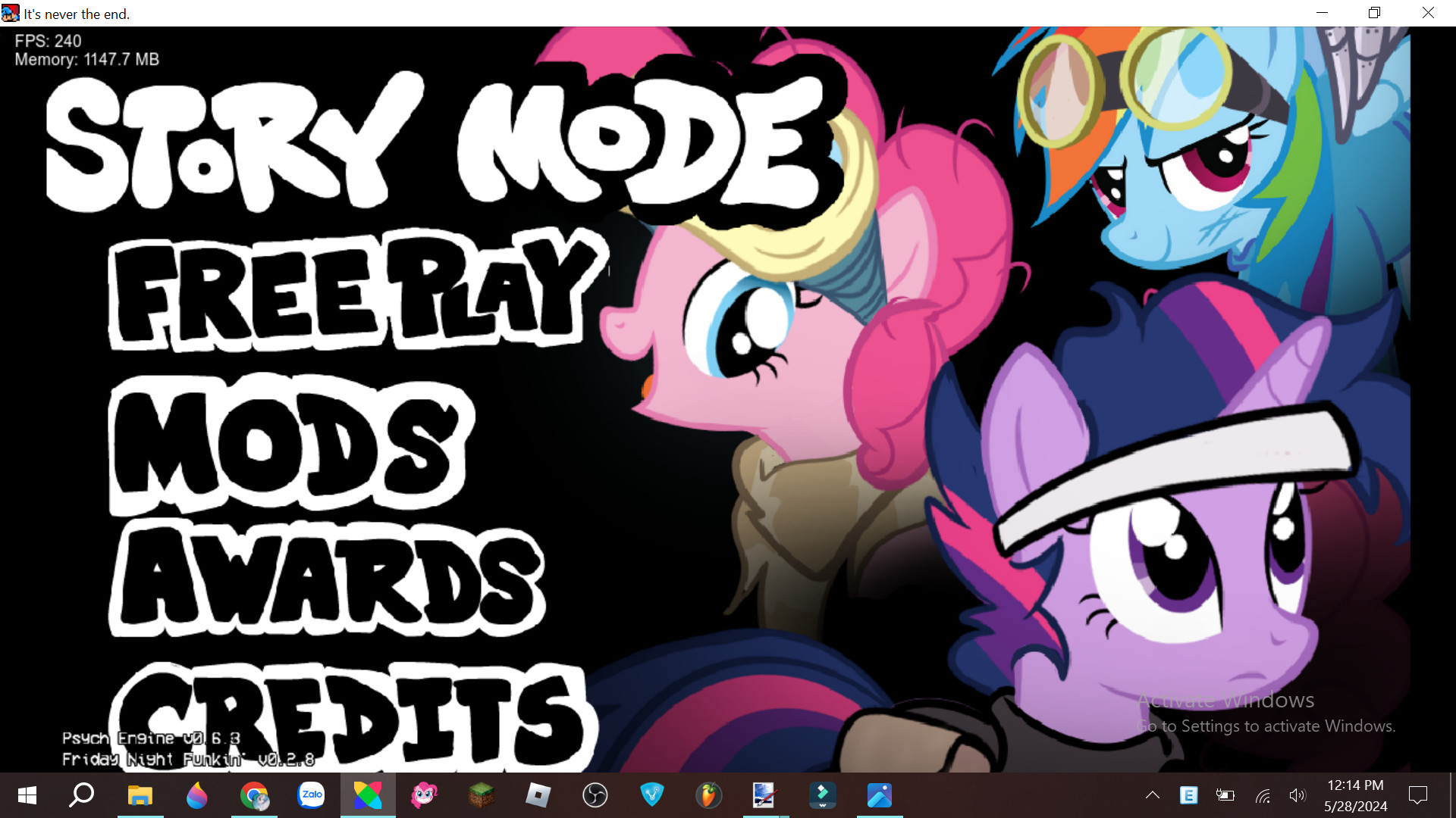 [SENSITIVE CONTENT] MLP Darkness Is Magic Swapped Mod for Friday Night ...