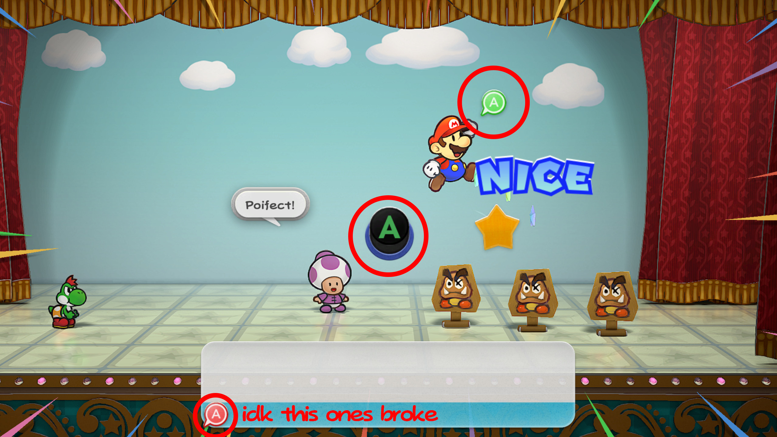 Xbox Buttons Mod for Paper Mario: The Thousand Year Door (Switch) | PM ...