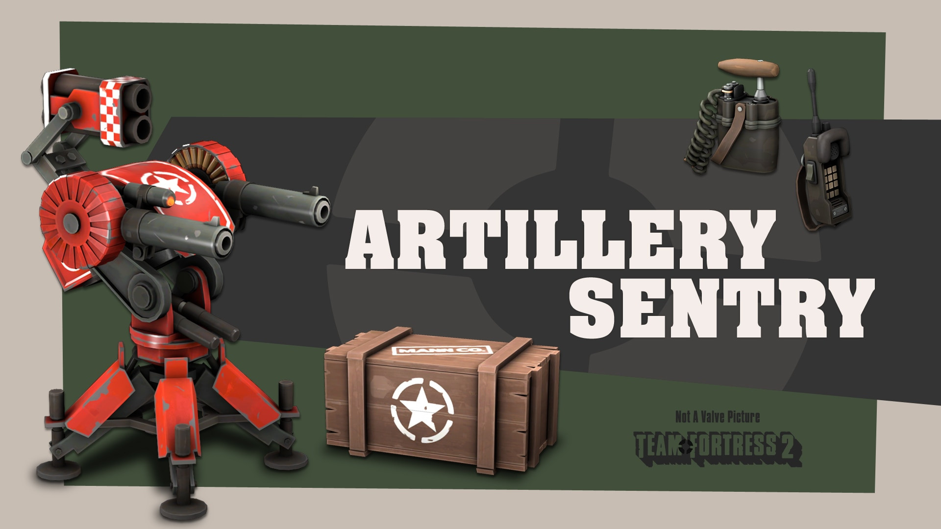 Artillery Sentry (Casual Compatible) Mod for Team Fortress 2 | TF2 Mods