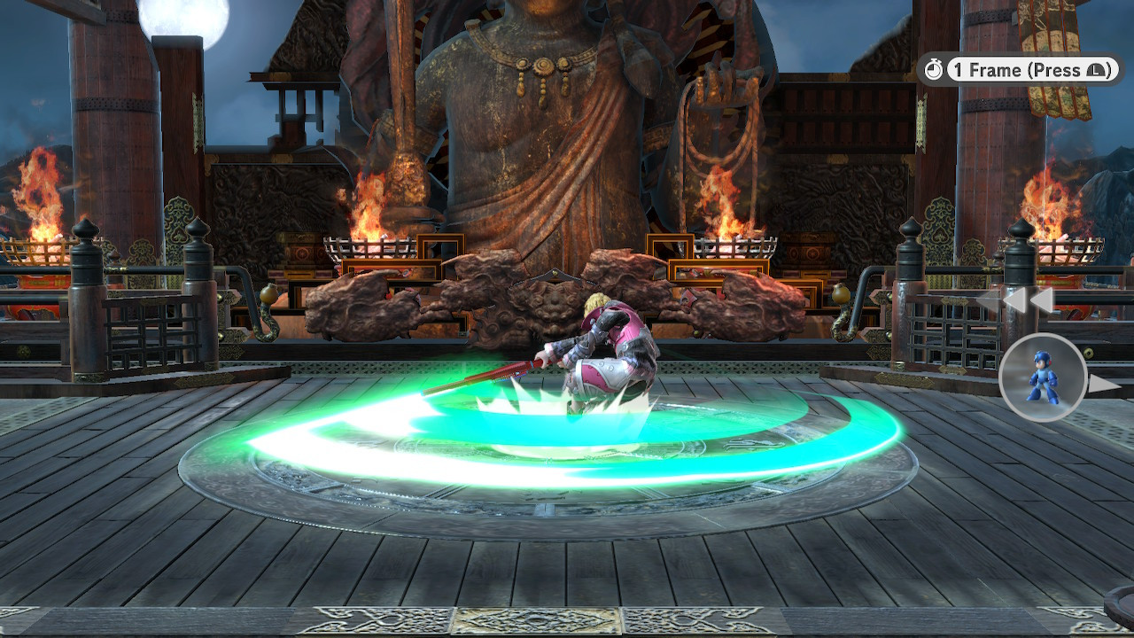 Green and purple effect Mod for Super Smash Bros. Ultimate | SSBU Mods