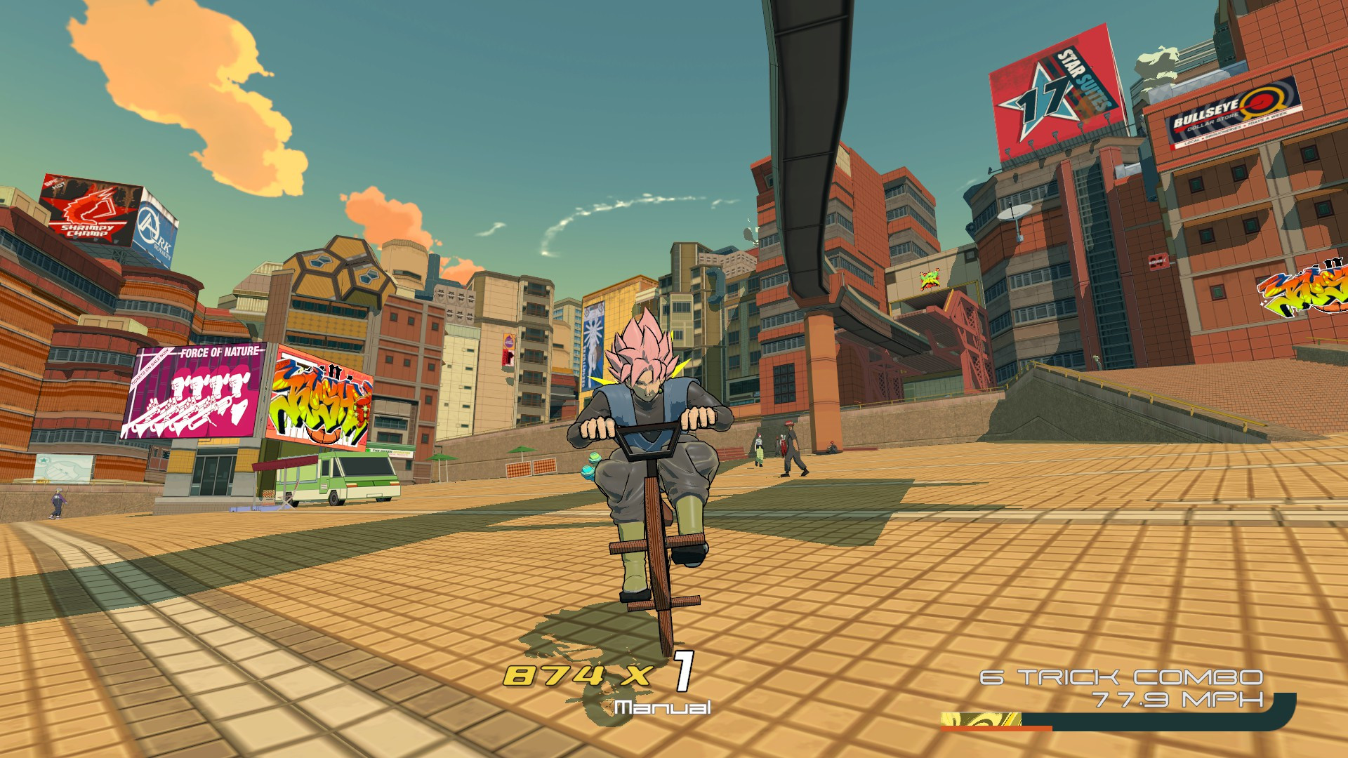 Goku Black (DBFZ) Mod for Bomb Rush Cyberfunk | BRC Mods