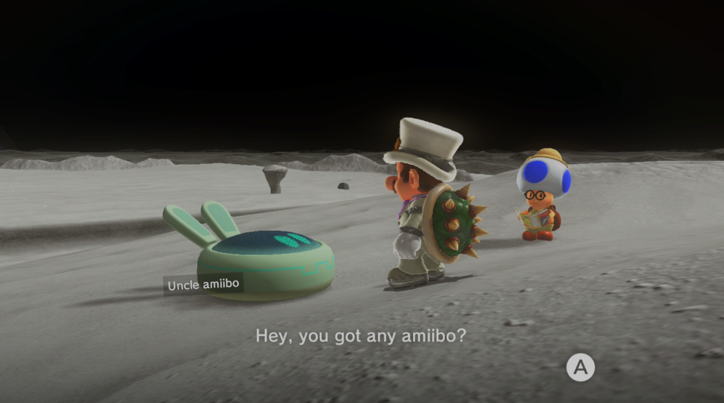 beep-o over amiibo npc Mod for Super Mario Odyssey | SMO Mods
