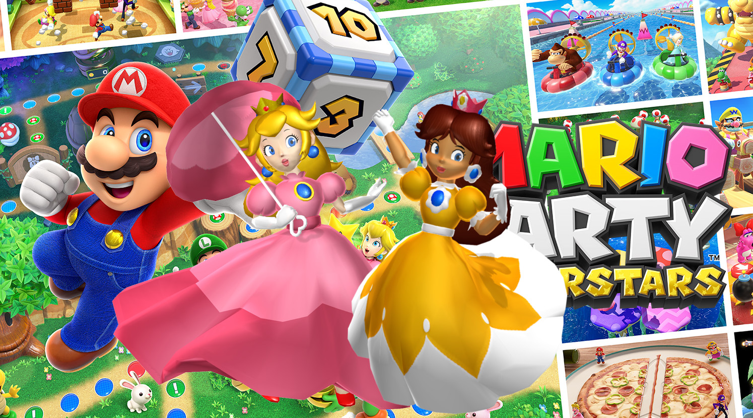 The classic girls joins the party Mod for Mario Party Superstars | MPS Mods