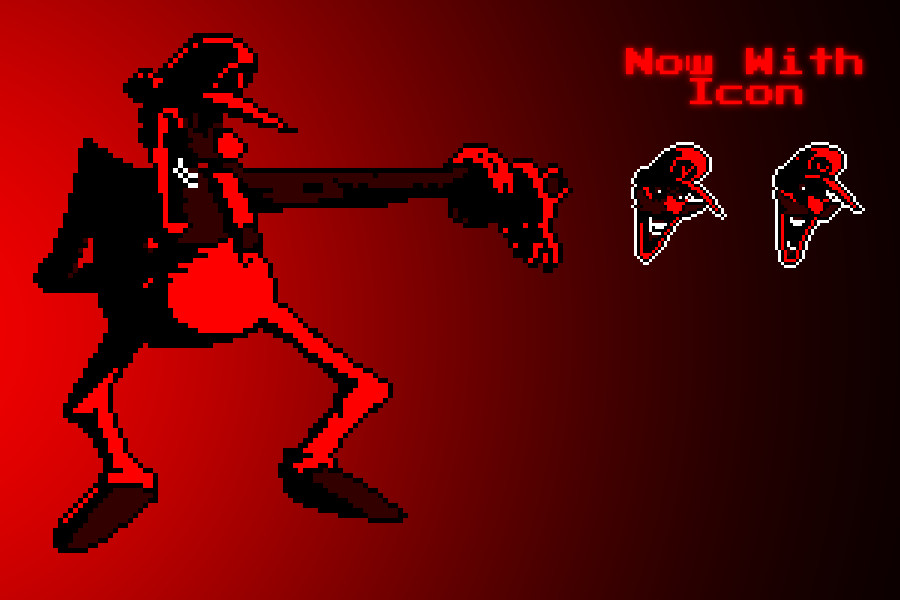 Pixel Mr. Virtual Paranoia Mod for Friday Night Funkin' | FNF Mods