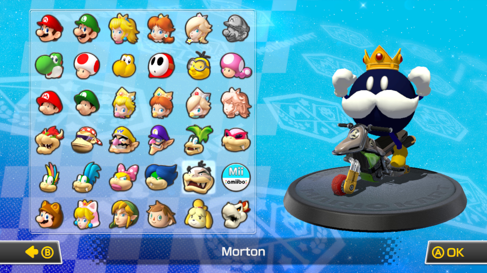 King Bob Omb with MKT Animationa Mod for Mario Kart 8 | MK8 Mods