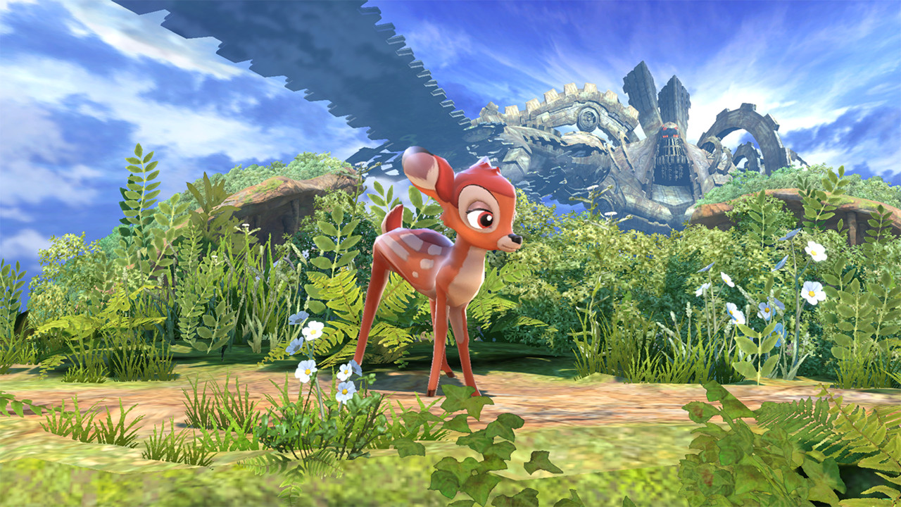 Disney | Bambi over Lucas & Duck Hunt Mod for Super Smash Bros ...