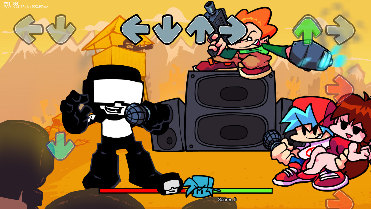 Middlescroll [V-Slice Mod] Mod for Friday Night Funkin' | FNF Mods