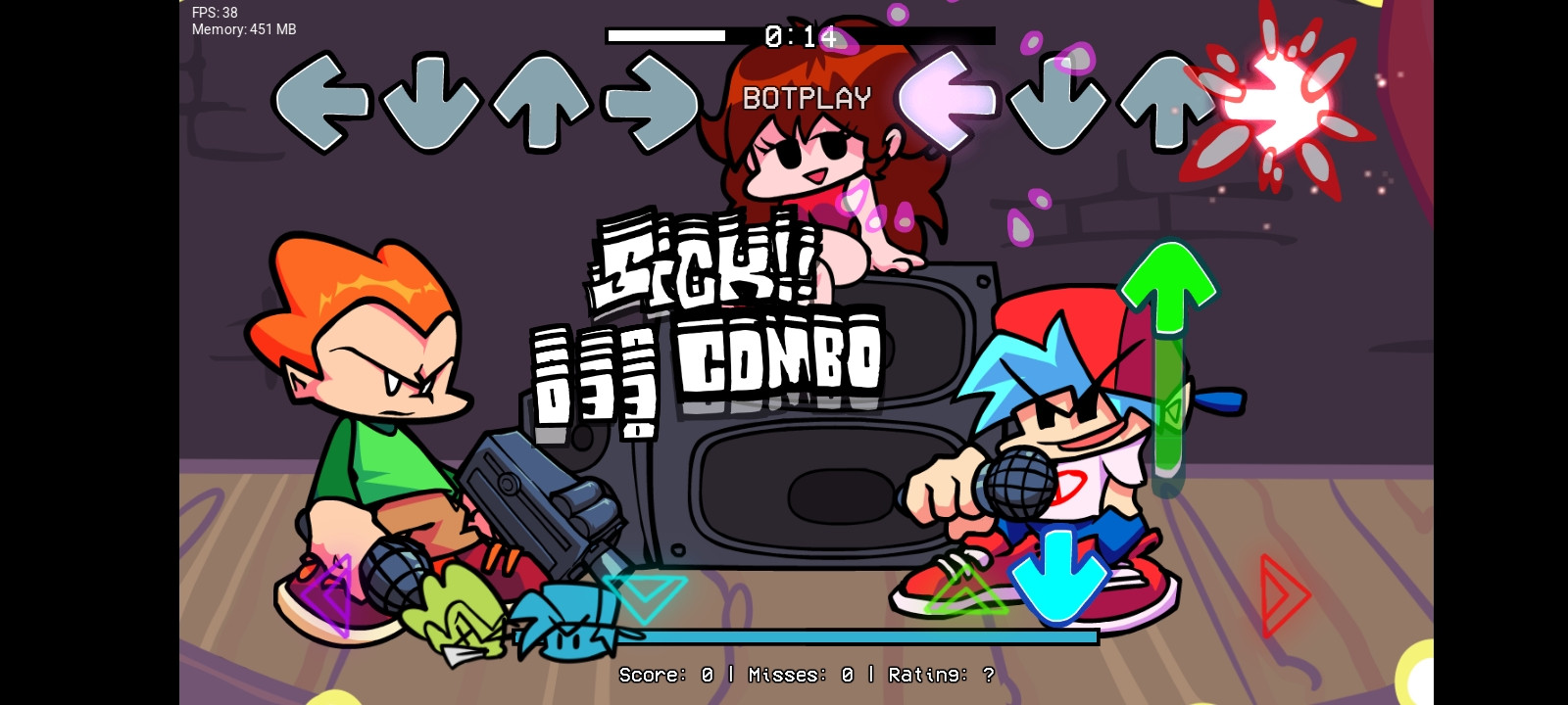 Pico Locks In Psych Engine Port Mod for Friday Night Funkin' | FNF Mods