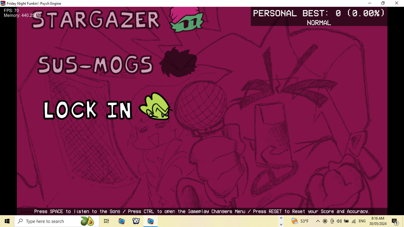 Pico Locks In Psychengine Chart Mod for Friday Night Funkin' | FNF Mods