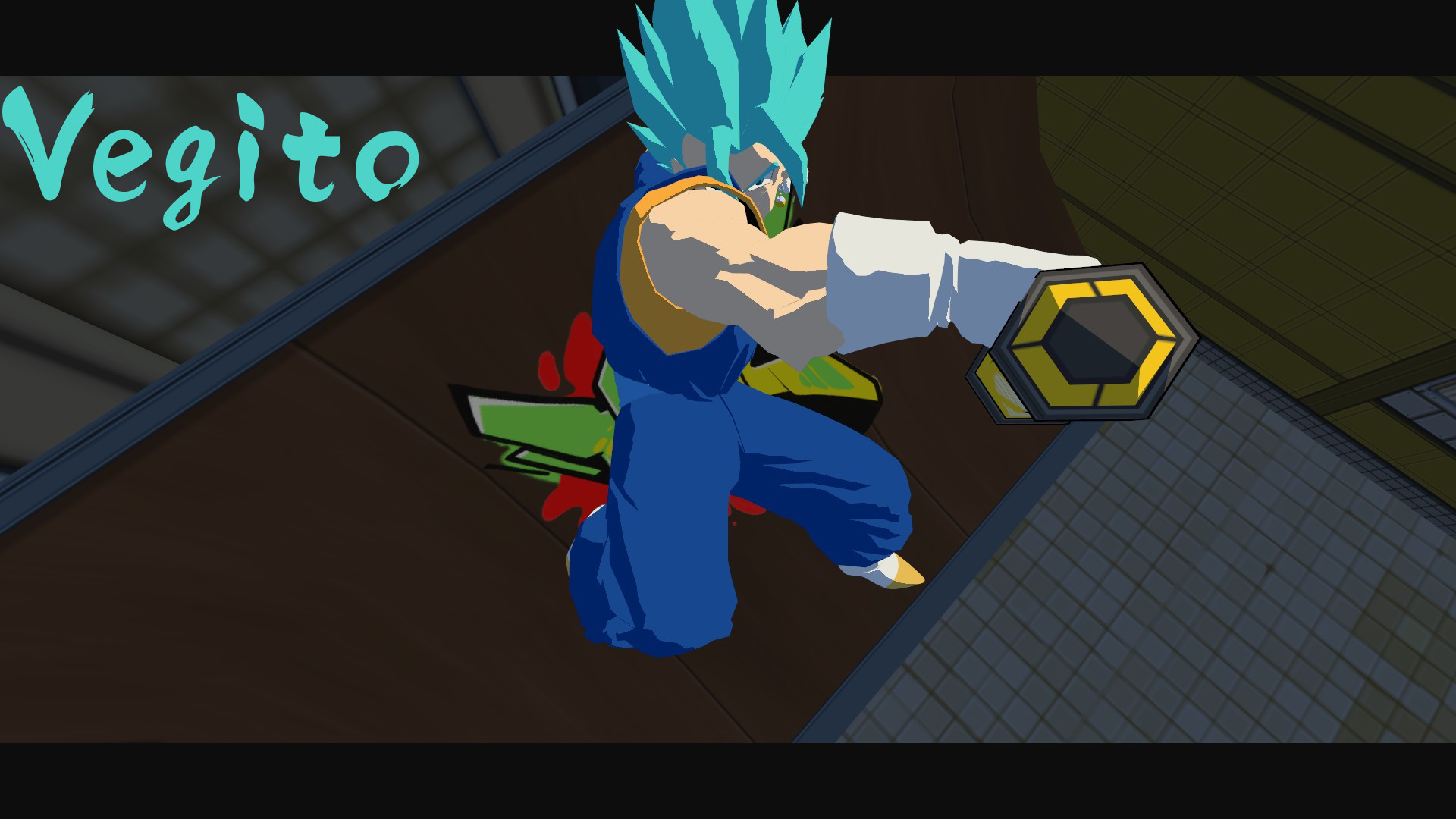 Vegito (DBFZ) Mod for Bomb Rush Cyberfunk | BRC Mods
