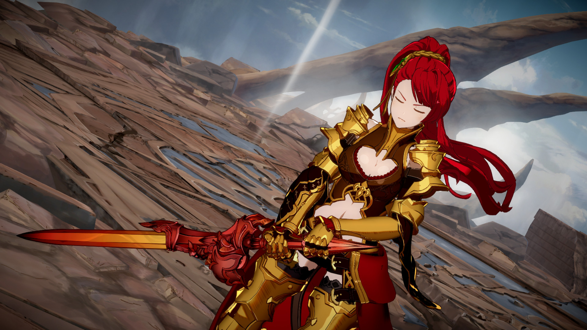 Pyrrah Nikos - Beatrix - RWBY Mod for Granblue Fantasy Versus: Rising ...