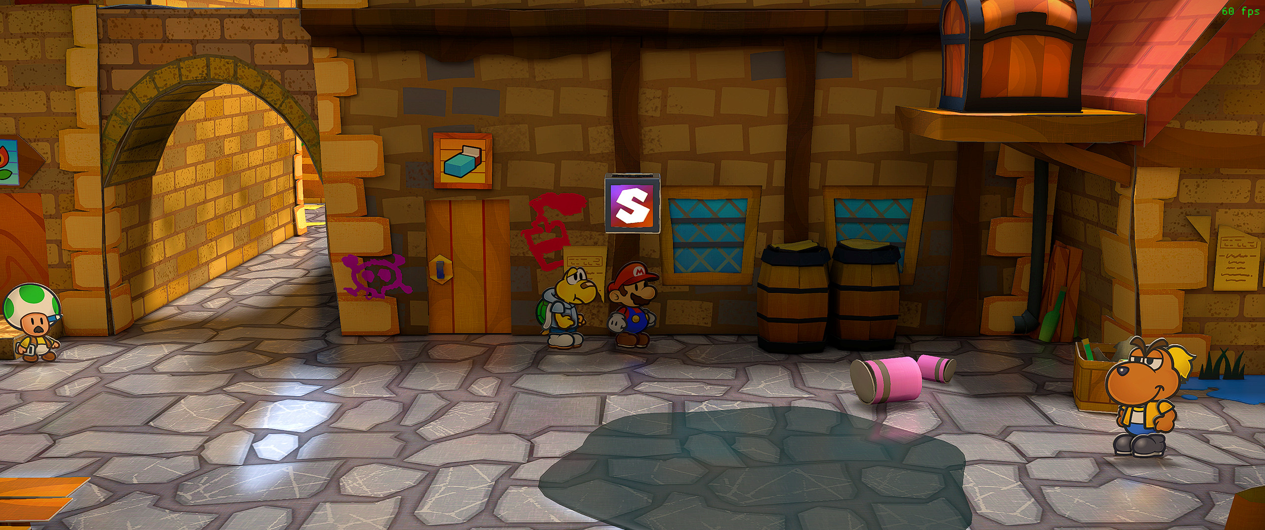 Disabled Sharpening and Color Filter Mod for Paper Mario: The Thousand ...