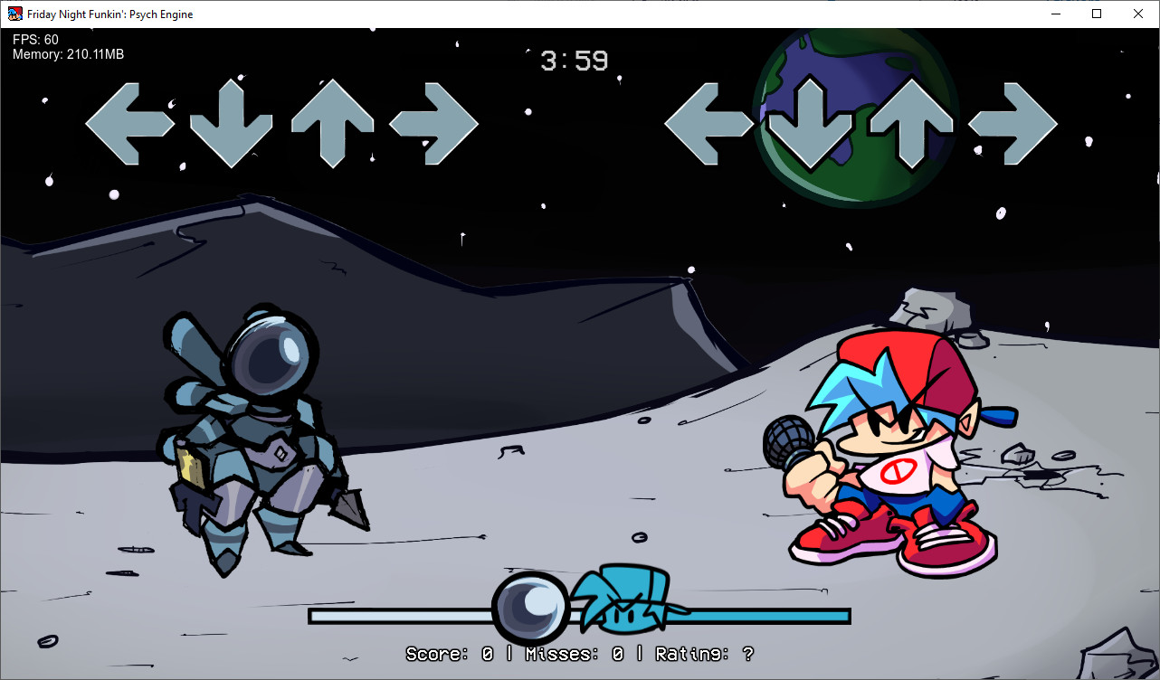 Vs. SpaceHooker Mod for Friday Night Funkin' | FNF Mods