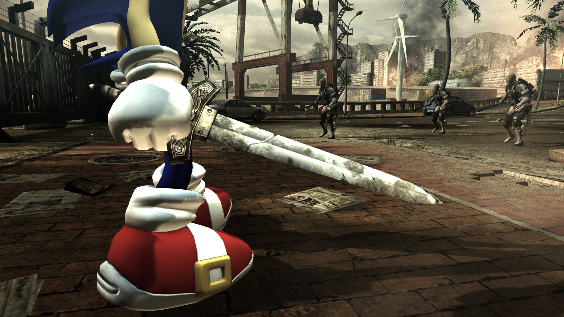Sonic and the Black Knight Weapons Mod for Metal Gear Rising ...