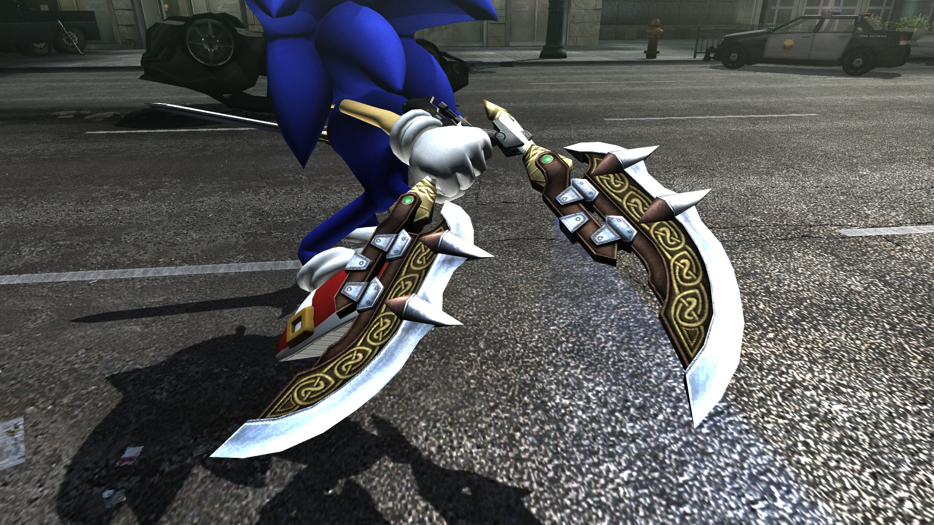 Sonic and the Black Knight Weapons Mod for Metal Gear Rising ...