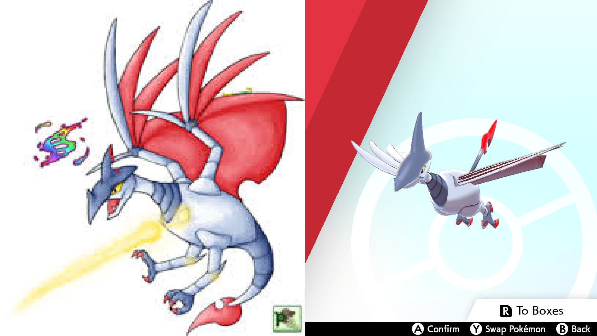 Mega Skarmory (Fanmade) Mod for Pokemon Sword & Shield | SWSH Mods