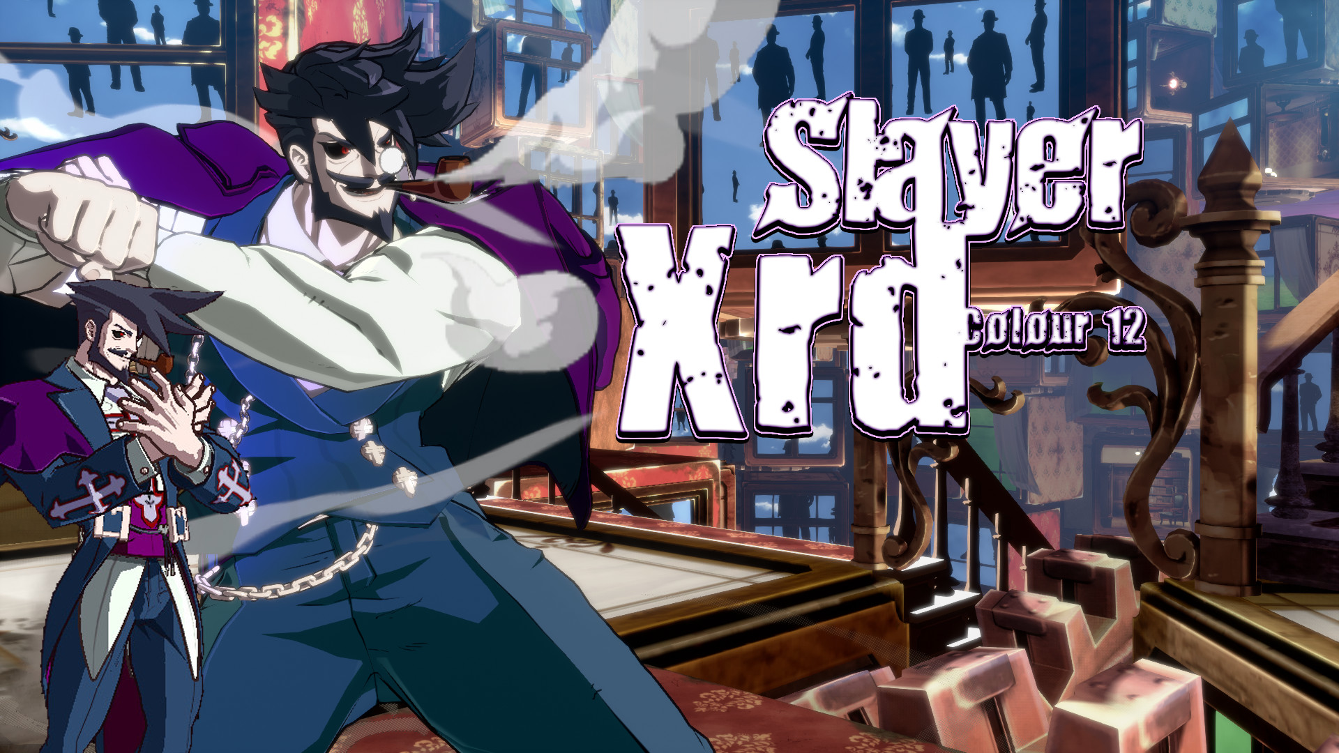 Slayer Xrd Colour 12 Mod for GUILTY GEAR -STRIVE- | GGST Mods
