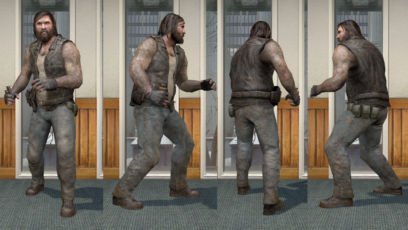 L4D1 Survivors Mod for Counter-Strike: Source | CS:S Mods