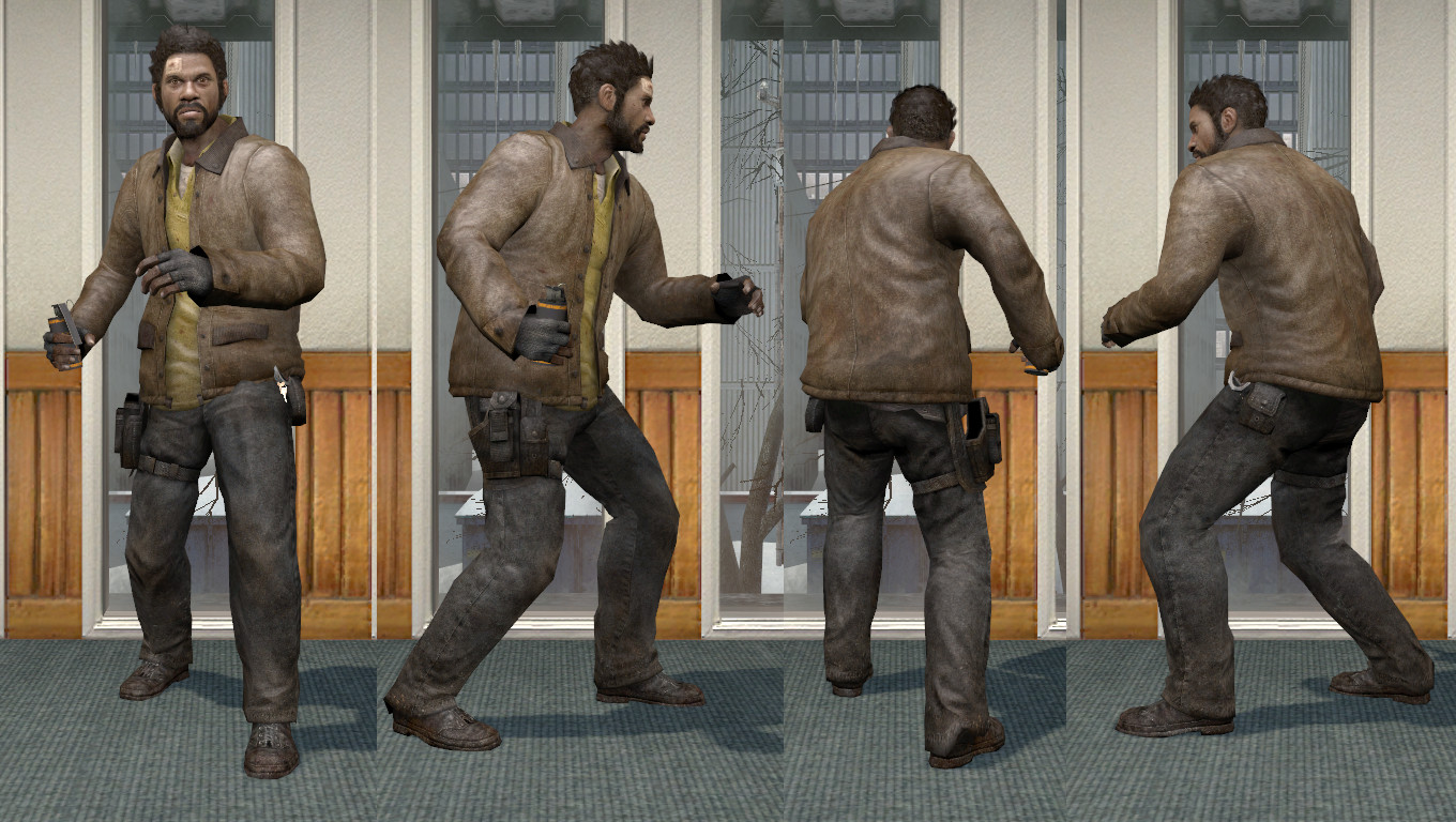 L4D1 Survivors Mod for Counter-Strike: Source | CS:S Mods