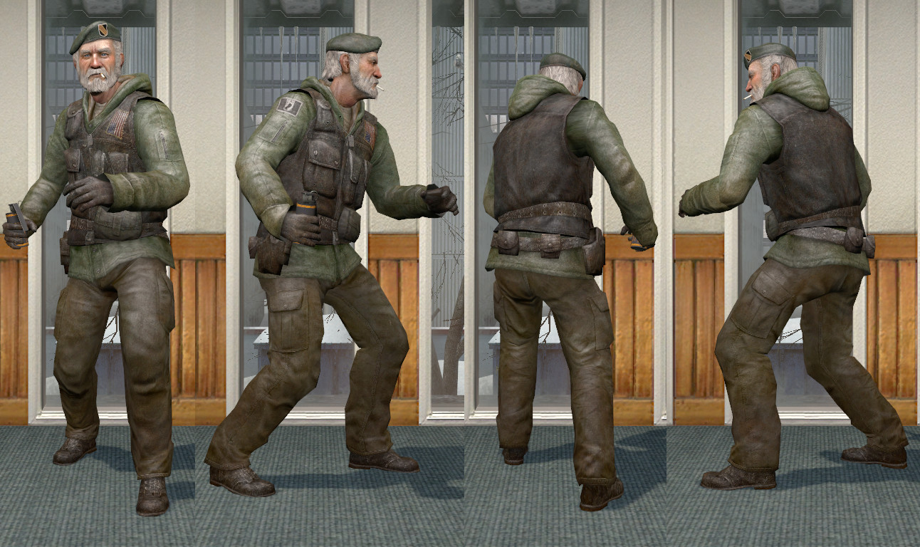 L4D1 Survivors Mod for Counter-Strike: Source | CS:S Mods