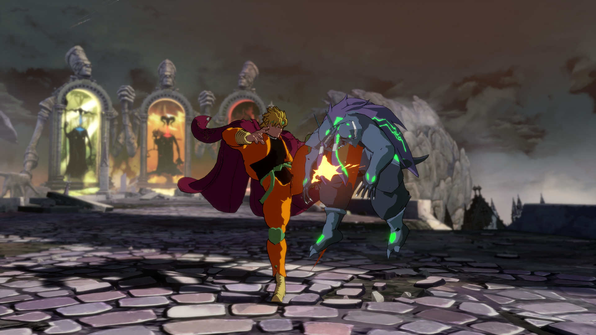 DIO (& Pucci) over Slayer Mod for GUILTY GEAR -STRIVE- | GGST Mods
