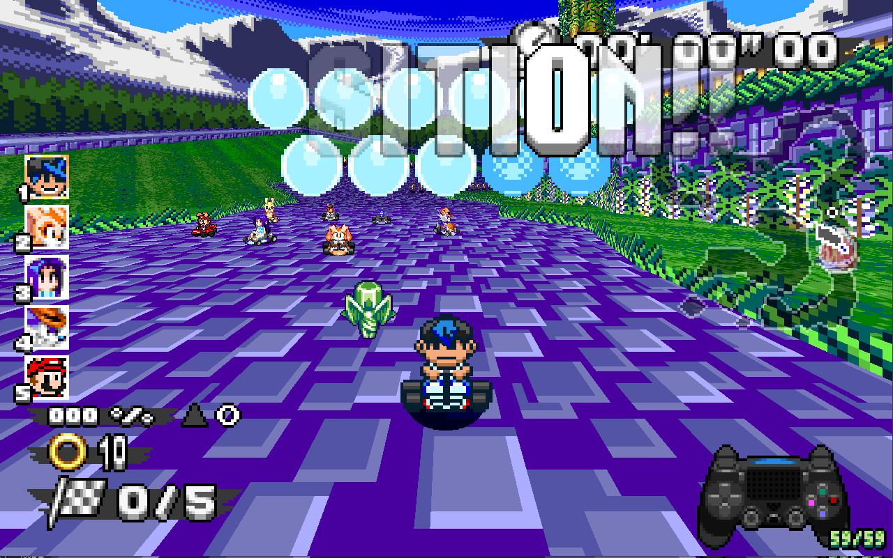 Boyfriend in RR Mod for Dr. Robotnik's Ring Racers | DRRR Mods