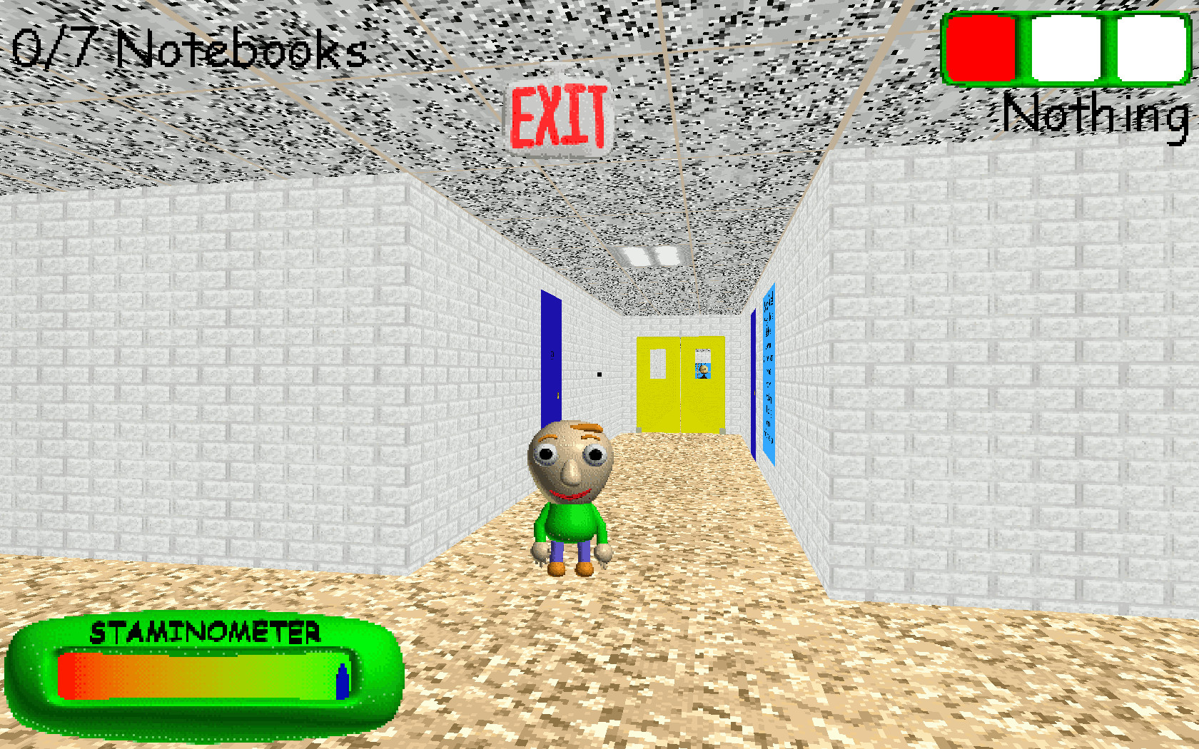 Classic Remastered But Baldi Is A Plush! Mod for Baldi's Basics | Baldi ...