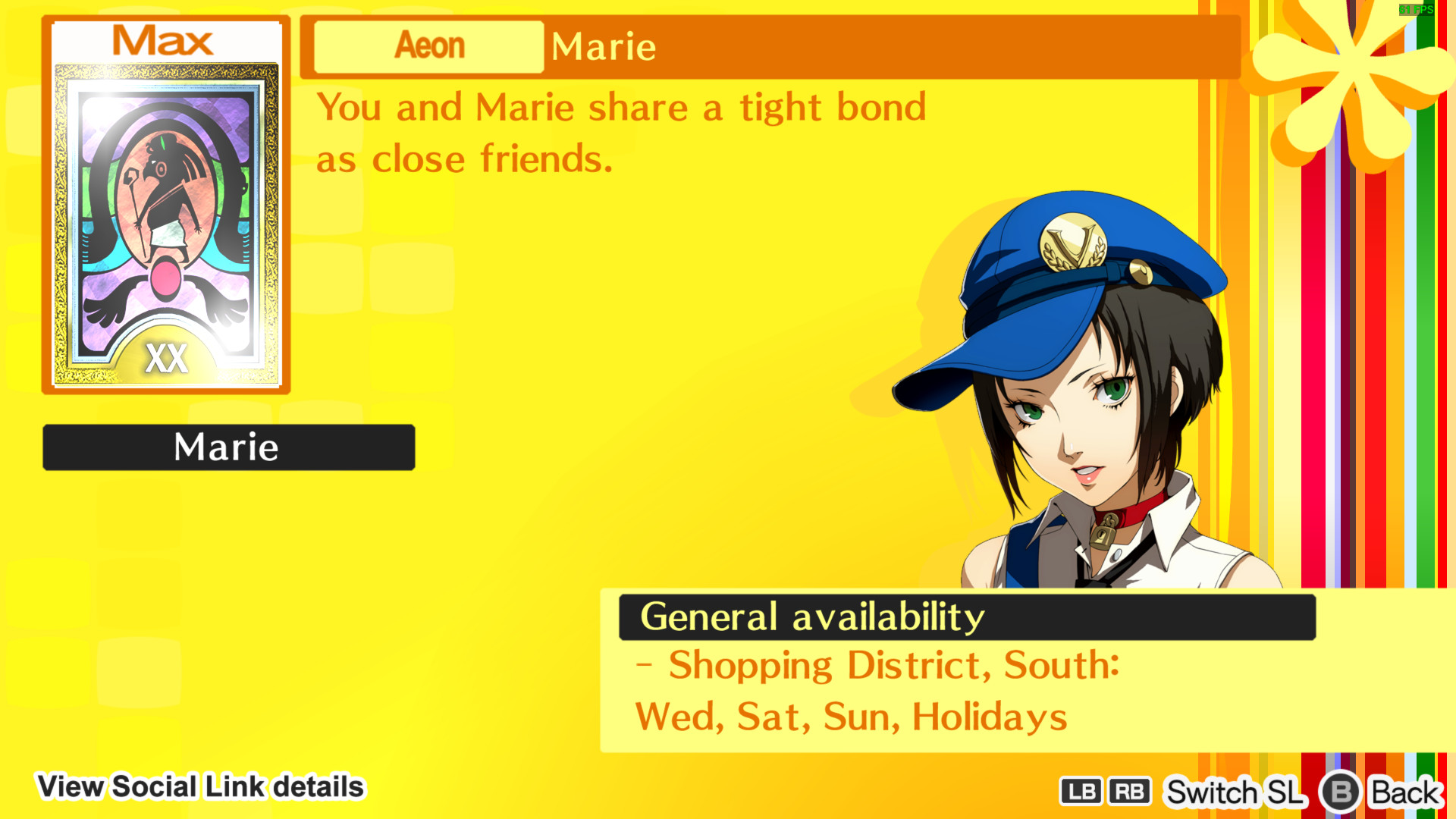 P4G The Animation Eye Color for Marie Mod for Persona 4 Golden PC (64 ...