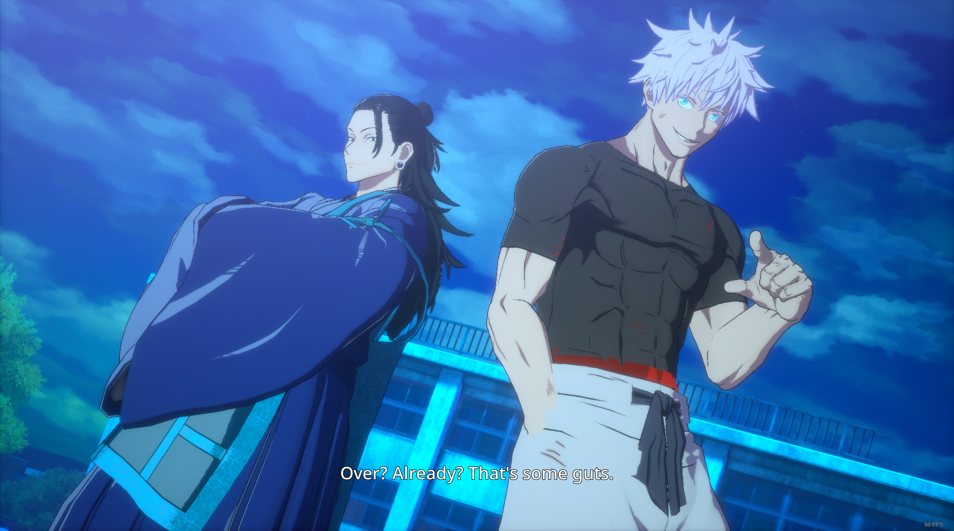 Manga Outfit Gojo Mod for Jujutsu Kaisen: Cursed Clash | JJKCC Mods