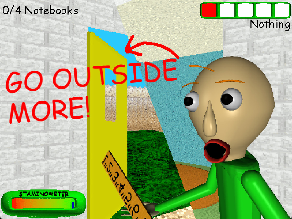 BBC Exits Mod for Baldi's Basics | Baldi Mods