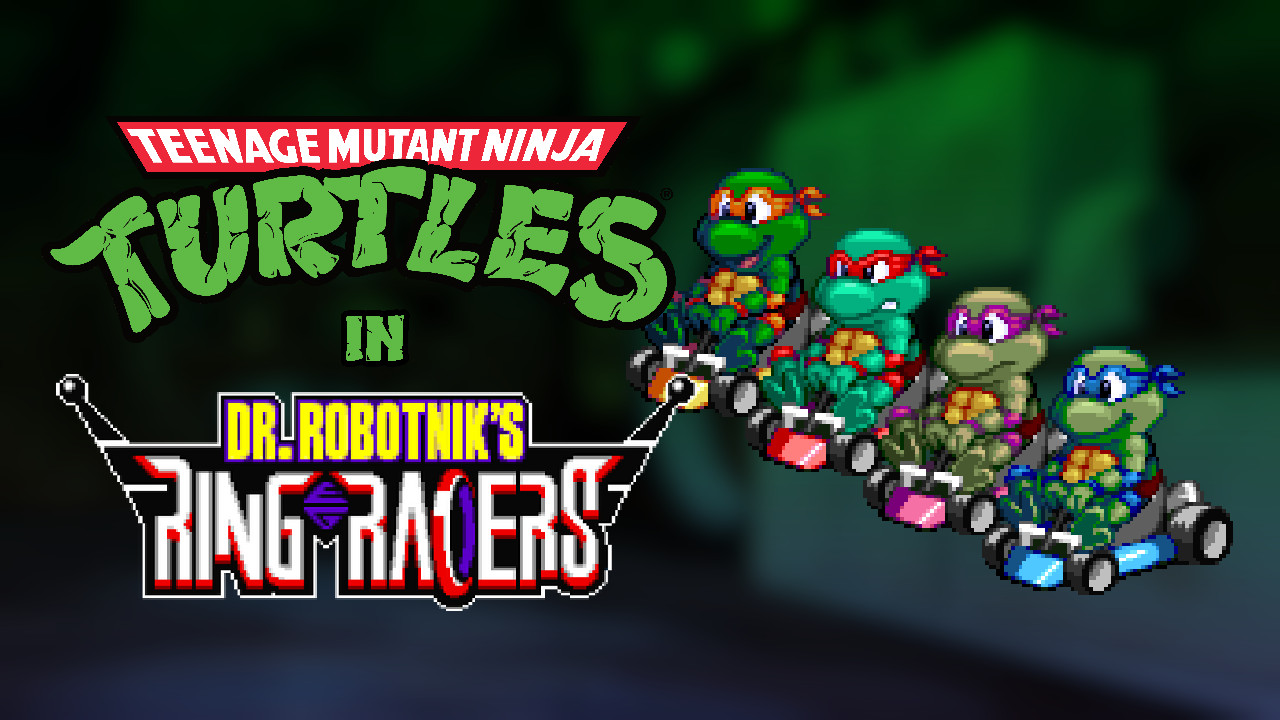The Teenage Mutant Ninja Turtles in Ring Racers Mod for Dr. Robotnik's ...